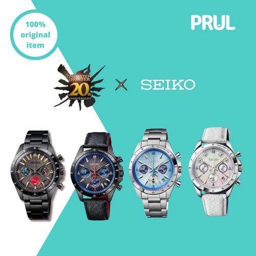 Jual Seiko Monster Hunter 20th Anniversary Nargacuga Mizutsune Alatreon ...