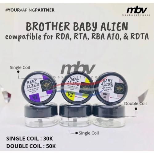 Jual COIL PREBUILD RBA - AIO BROTHER BABY ALIEN VARIAN BARU DIAMETER 2 ...
