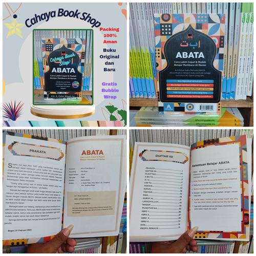 Jual Buku ABATA Cara Lebih Cepat dan Mudah Belajar Membaca AlQuran ...