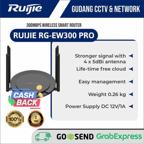 Jual RUIJIE RG-EW300 PRO 300Mbps Wireless Smart Router - Kota Bandung ...