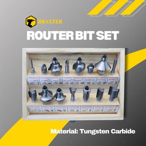 Jual AUGER BIT SET, MATA ROUTER TRIMMER BIT SET, BRAXTER TUNGSTEN ...