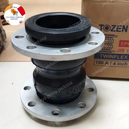 Jual flexible Rubber Joint Tozen Twinflex Jis 10K 6" inch / DN150 10KG ...
