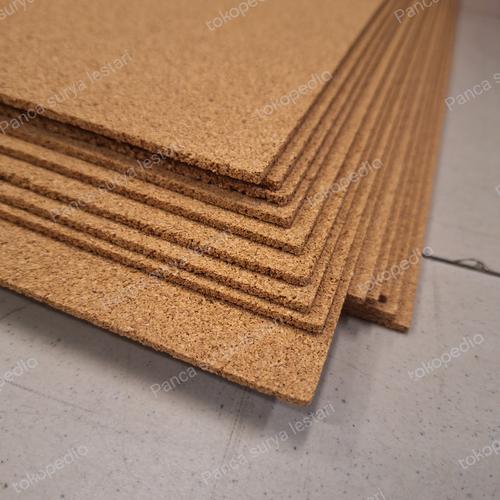 Jual Mading Cork Sheet Karet isolasi Peredam Serbaguna Gabus Patah ...