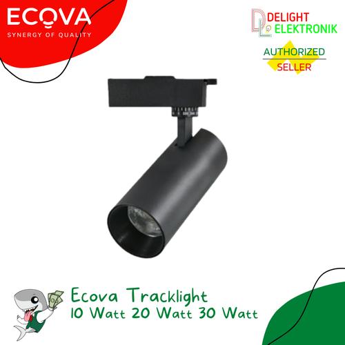 Jual Lampu LED Track Light Ecova Spotlight Hitam 10 20 30W Watt - 10 ...