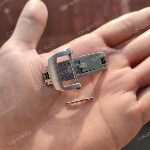 Jual Butterfly clasp deployant buckle leaf spring deployant clasp model ...