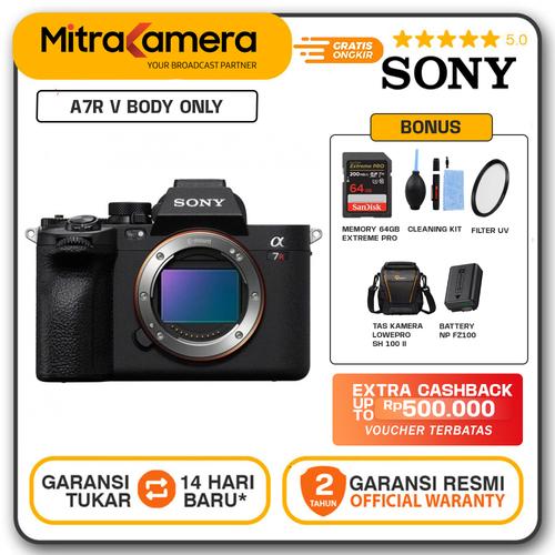 Promo Sony A7R V Sony A7R Mark 5 Sony A7R5 Mirrorless Camera Body Only - +16-35mm GM Cicil 0% 3x ...