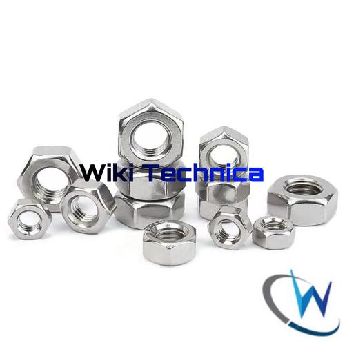 Jual Mur Stainless Steel 304 | Anti Karat HEXNUT M3 M4 M5 M6 M8 M10 M12 ...