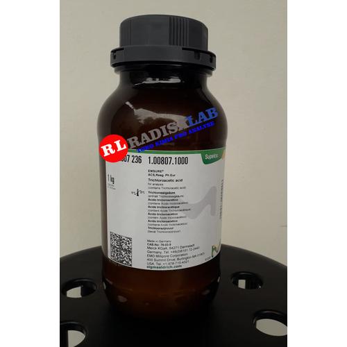 Jual TRICHLOROACETIC ACID FOR ANALYSIS (TCA) 1 Kg / MERCK 1.00807.1000 ...