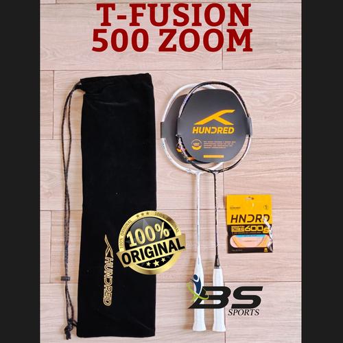 Jual RAKET BADMINTON HUNDRED T-FUSION 500 ZOOM TFUSHION 500 ZOOM ...