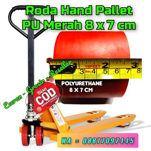 Jual Roda Hand Pallet PU Poliuretan 8 x 7 cm - Kab. Gresik - Mitra ...