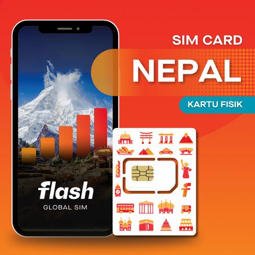 Jual SIM Card Nepal Flash Global SIM Internet Data (Simcard Nepal ...