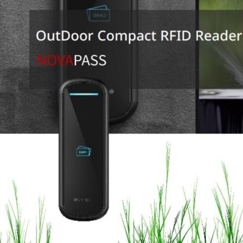 Jual NOVAPASS RFID Compact Card Reader for Out / In Door Access Control ...