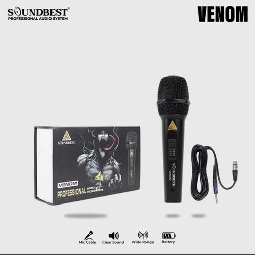 Jual Mic Kabel Soundbest Venom Original Microphone Cable Soundbest ...