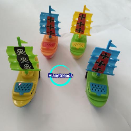 Jual Mainan Kapal Mini Bisa Jalan Miniatur Boat Layar Prau Perahu ...