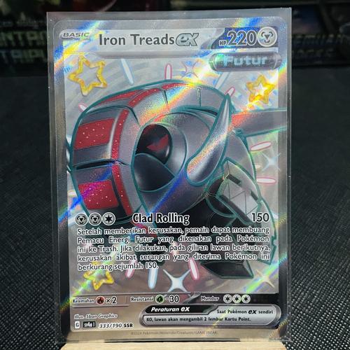 Jual Iron treads ex SSR shiny harta berkilau EX sv4a pokemon indonesia ...