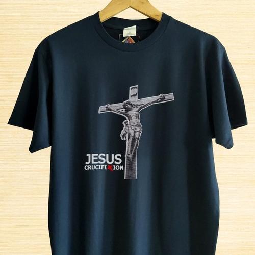 Jual Kaos Rohani Kristiani JESUS CRUCIFIXION, Yesus disalib ...