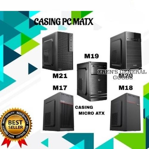 Jual TERMURAH! Casing PC Mini Micro ATX Case CPU Komputer Warna Hitam ...