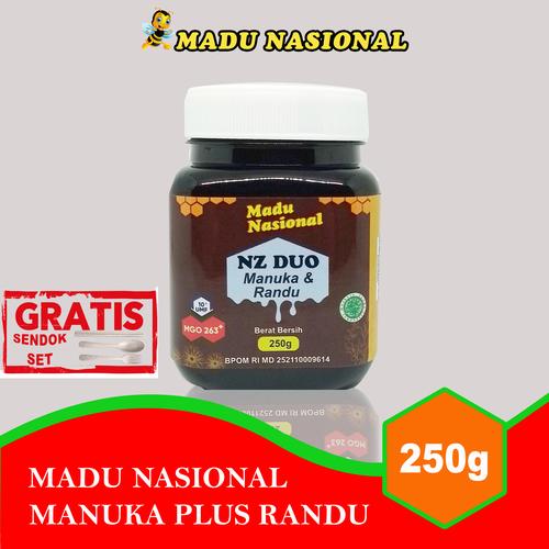 Promo Madu Nasional NZ Duo Manuka + Randu UMF10+ 250gr Extra Propolis ...
