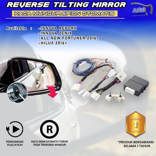 Promo Reverse Tilting Mirror Kaca Spion Mundur Innova Zenix Hilux ...
