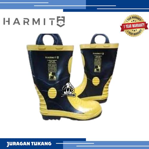 Jual Sepatu Boot Pemadam Kebakaran Safety Boot DAMKAR Fire Fighter ...