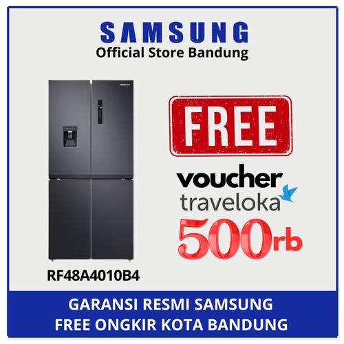 Jual SAMSUNG KULKAS 4 PINTU WITH DISPENSER RF48A4010B4 / RF-48A4010B4 ...