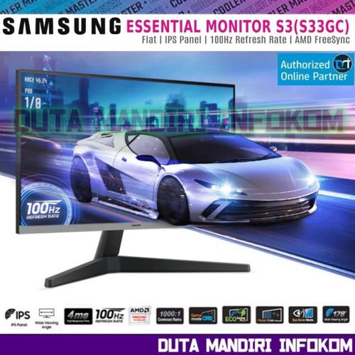 Promo SAMSUNG S27C330 I LS27C330 27" Inch FHD IPS 100Hz FreeSync ...