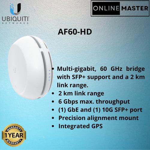 Jual Ubiquiti airFiber 60 HD AF60-HD-US AF60 HD - Jakarta Pusat - Onlinemaster | Tokopedia