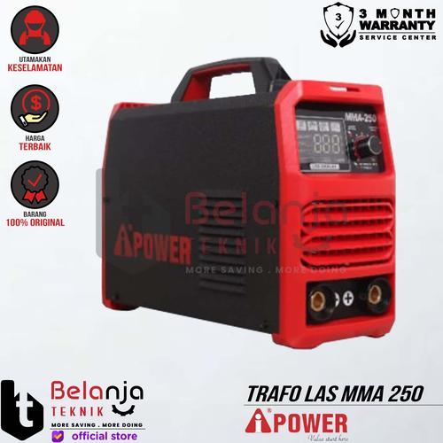 Jual AIPower Mesin Trafo Las DC Inverter MMA 250 Travo IGBT 1Phase ...