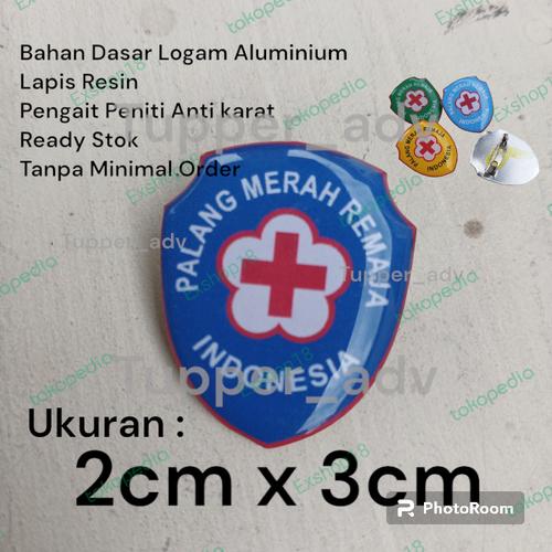 Jual Pin Bros Resin PMR Madya (Biru) - Pin Aksesoris Palang Merah ...