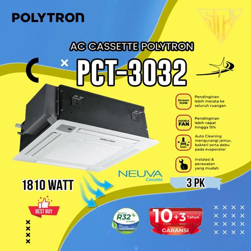 Jual AC CASSETTE POLYTRON 3 PK PCT-3032 - Kota Depok - PT SMS ... Jual AC CASSETTE POLYTRON 3 PK PCT-3032 - Kota Depok - PT SMS ...