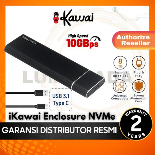 Jual iKawai SSD Enclosure M2 NVMe Internal Casing SSD USB 3.1 Type C ...