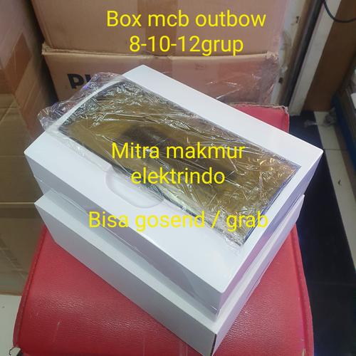 Jual box mcb outbow 8 10 12 grup / rumah mcb outbow 8 10 2 grup box ...