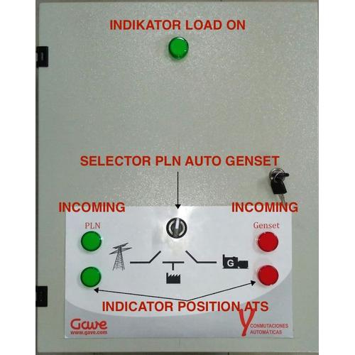 Jual PANEL ATS AMF 3PH 15kvA TANPA AUTOSTART DAN BATTERY CHARGER ...