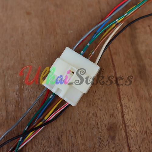 Jual Socket Soket Konektor 8 PIN Besar Male Female Motor Mobil - Male ...