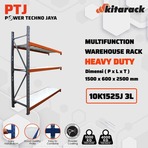 Jual Rak Gudang / Warehouse Rack JOINTER Kap. 1000KG / Layer Tinggi 2 ...
