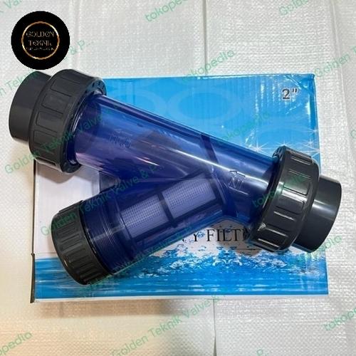 Jual Y STRAINER PVC 2" INCH DN50 TRANSPARANT JIS 10K SOCKET - Jakarta ...