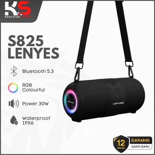 Jual STOK Ready!!! LENYES S825 Speaker Bluetooth 5.3 BASS with RGB LED with - Jakarta Barat - CV ...