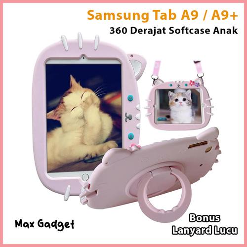 Jual Samsung Galaxy Tab A9 8.7 A9 + 11 2023 Softcase Silikon Anak Tali ...