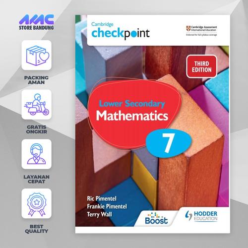 Jual Buku Checkpoint Lower Secondary Mathematics Student's Book 7,8,9 ...