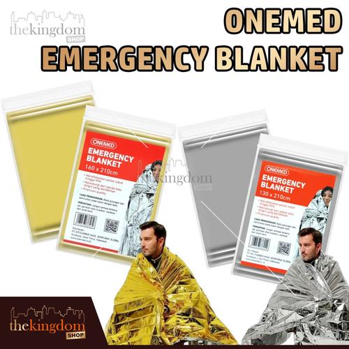 Jual Onemed Emergency Blanket Selimut Medis Darurat P3K Camping Outdoor ...