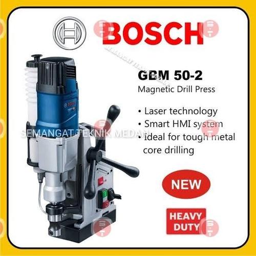 Jual MESIN BOR MAGNET MAGNETIC DRILL 50MM 50 MM BOSCH GBM50-2 GBM 50 2 ...