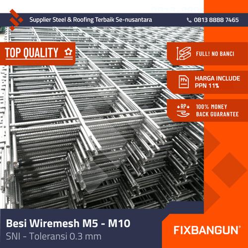 Jual Besi Wiremesh M5, M6, M7, M8, M9, M10 FULL SNI SERTIFIKAT - M5 4 ...