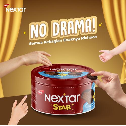 Jual Nextar Star Kaleng 157g/Kue Kaleng Nextar Noir Richoco 105g/Nextar ...