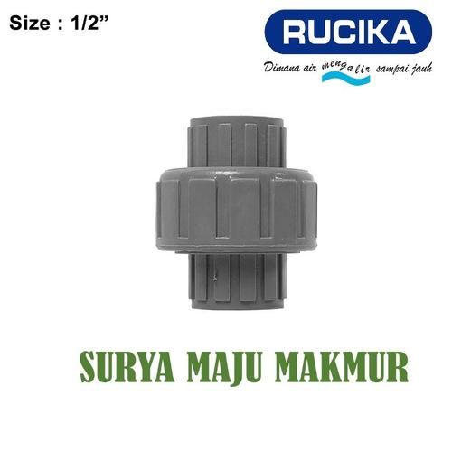 Jual Water Mur Moor Drat 1/2" Union Thread AW 1/2 Inch PVC Rucika ...