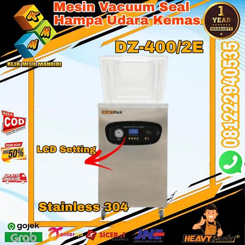 Jual Mesin Vacuum Sealer Chamber Stainless 304 LCD DZ-400/2E HEAVYPACK ...