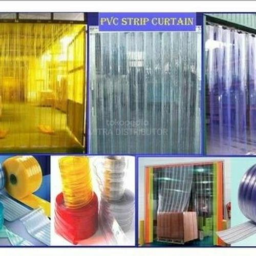 Jual Tirai Pintu 2mm 20cm PVC Strip Curtain Flexible Anti Serangga ...