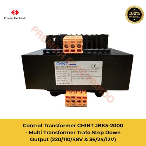 Jual Control Transformer CHINT JBK5-2000VA Trafo Step Down Input 380 ...