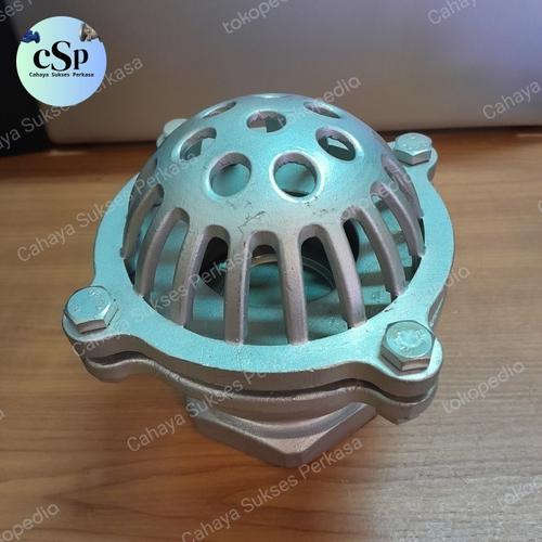Jual FOOT VALVE DRAT 2" INCH STAINLESS SS304 - FOOT VALVE SS304 DN50 ...