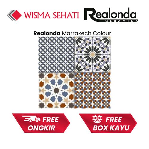 Promo Keramik 44.2x44.2 Realonda Marrakech Colour GRLMK02P Cicil 0% 3x - Kab. Tangerang - Wisma ...