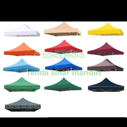 Jual Atap tenda lipat bahan T0P .D800 - Merah, 3x3 - Jakarta Barat ...